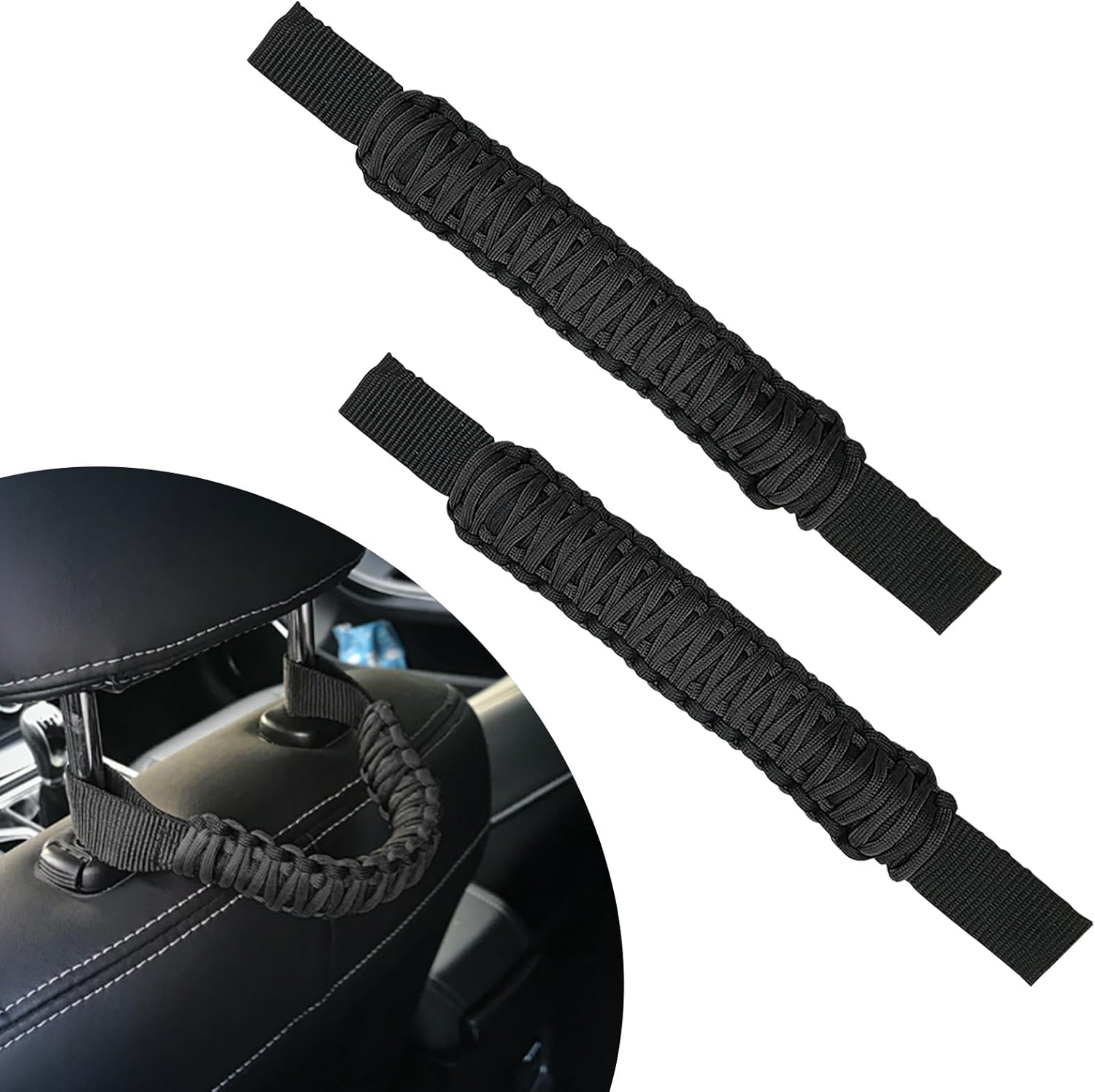 Amazon.com: dawfall 2 PCS Car Rear Seat Safety Grab Handle, 11.6 x 1.3 ...