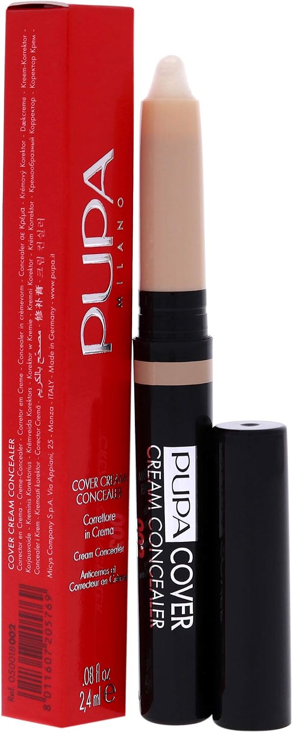 PUPA Milano Cover Cream Corrector Cobertura ligera a media Cubre y ...