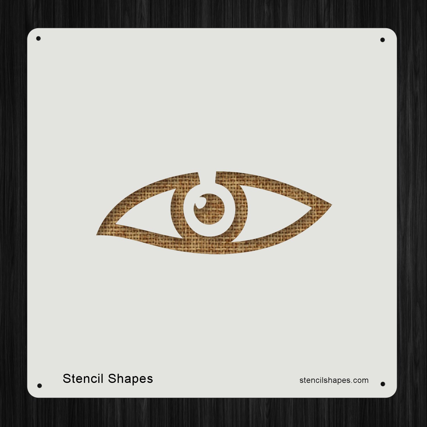 Eyeball Stencil