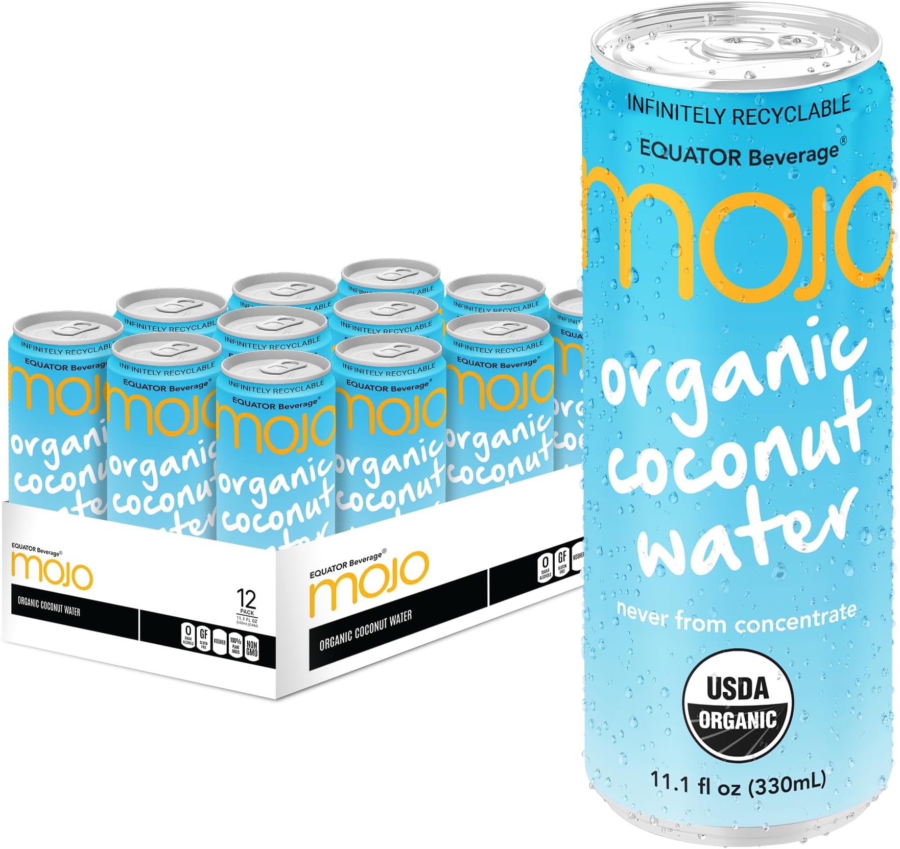 Amazon.com : MOJO Coconut Water | Hydration Drink & Sports Drink ...