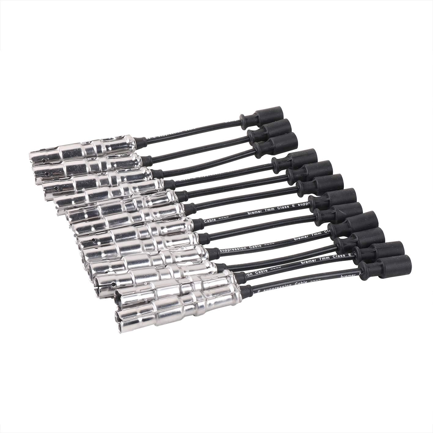 Amazon.com: TRQ Ignition Spark Plug Wire Kit Set for Mercedes Benz V8 ...