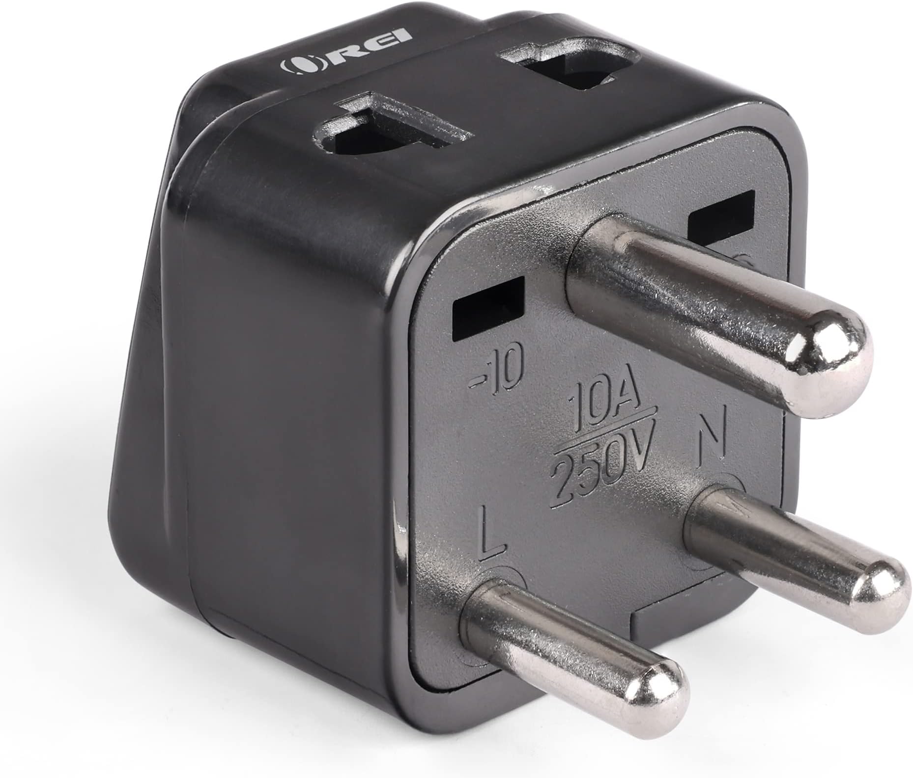 OREI US to India Converter Plug, Universal Adapter Plug India, USA, UK ...