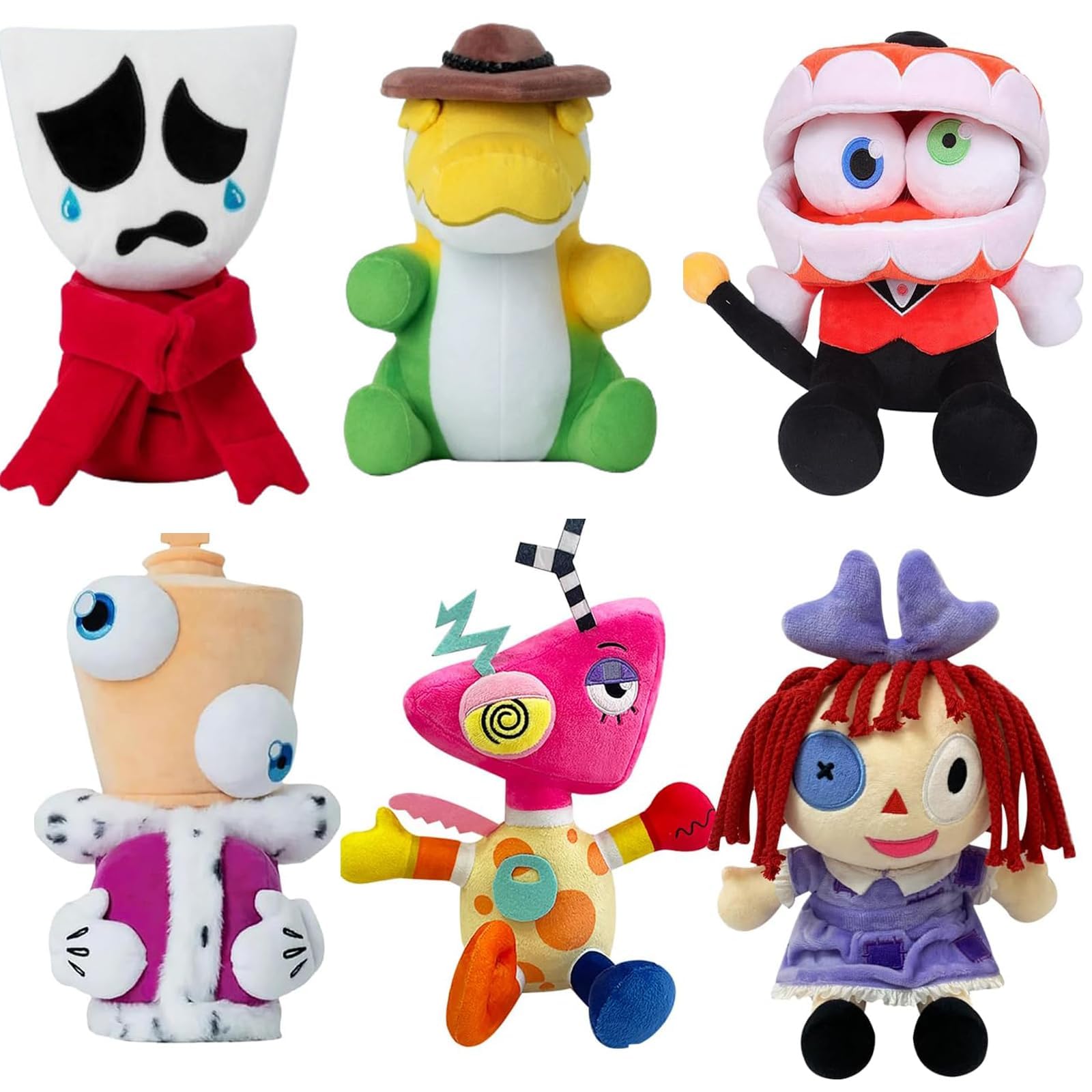 Amazon.com: MISBEST Amazing Digital Circus Plush, Cute Jax Pomni Kinger ...