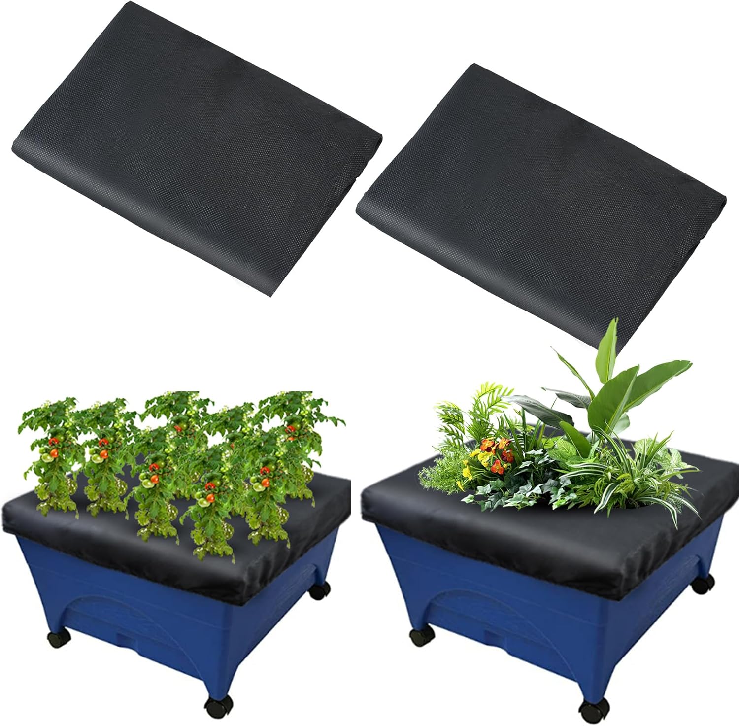 Amazon.com: Mofuiry 2 Pack City Pickers Replacement Mulch Cover, 20" x ...