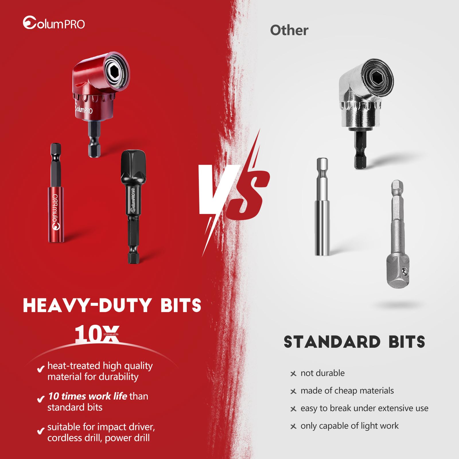 Snapklik.com : ColumPRO 22PCS Superbit Flexible Drill Bits Extension ...