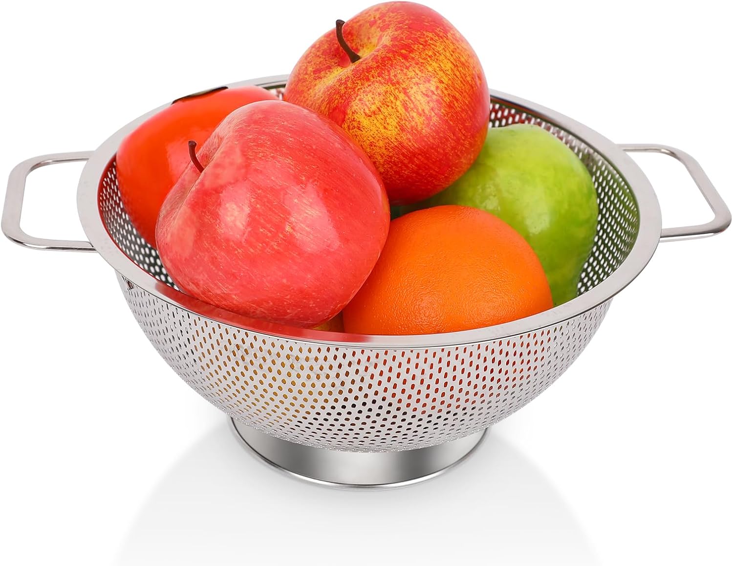 Amazon.com: Strainer and Colanders, 3QT Colander for Kitchen, Stainless ...