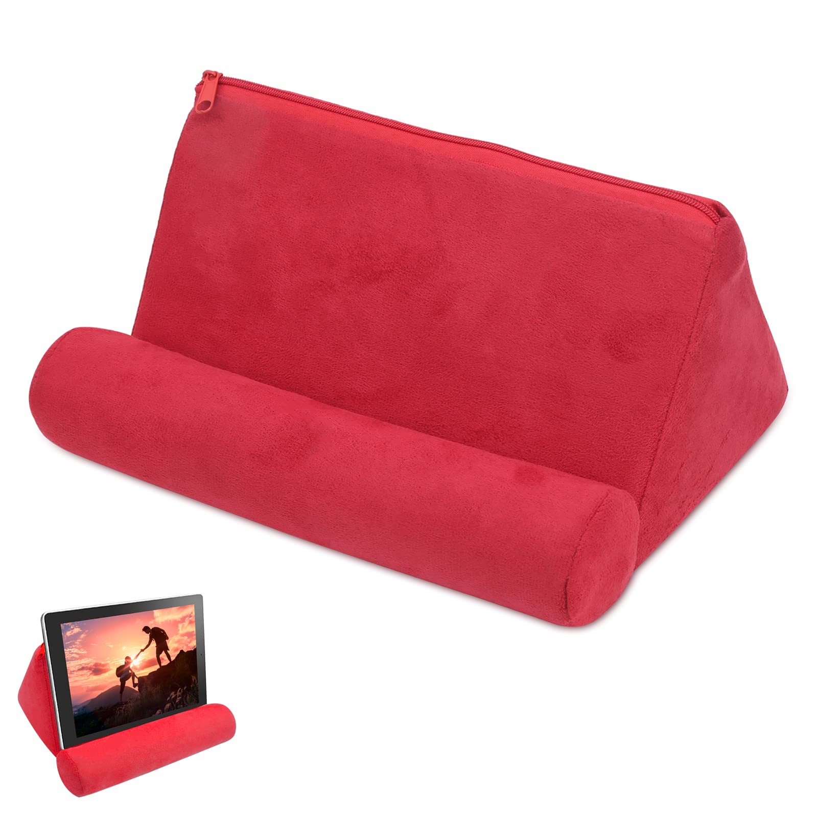 Amazon.com: Agatige Tablet Stand, Reading Pillow for Tablet, Phone ...