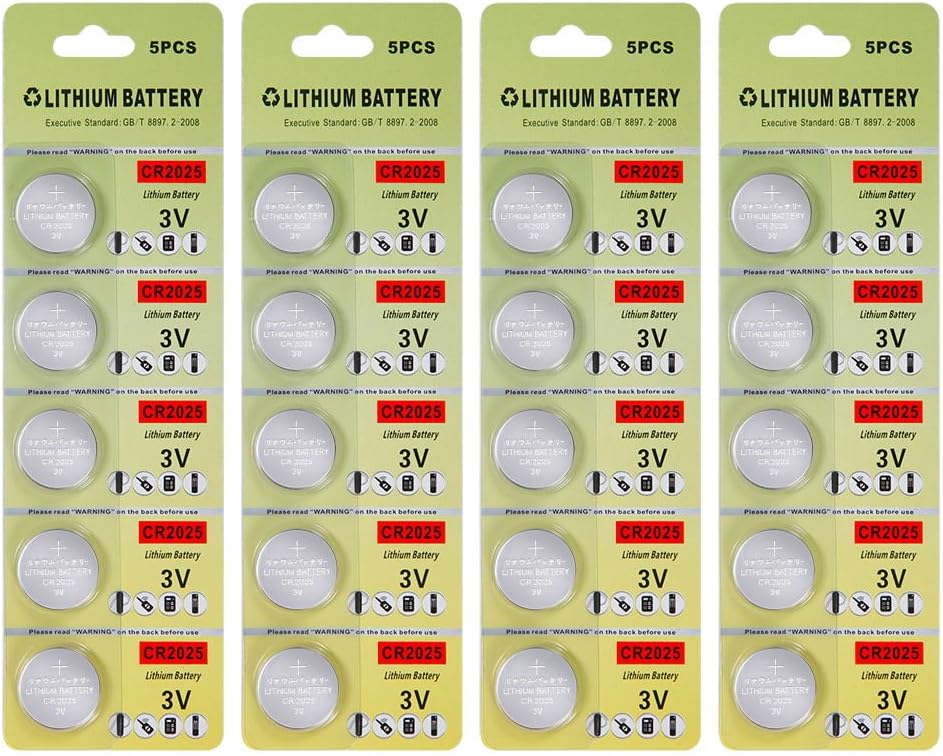 Fortune CR2025 3V Lithium Battery,Electronic Button Cell Batteries for ...