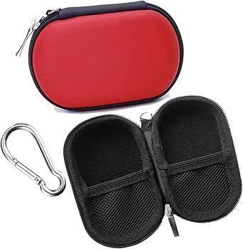 Amazon.co.jp: 収納ケース 対応PloomTECH Plus With/With2用のケース 対応プルームテックプラス ウィズ2用のミニキャリー ケース 便利なカラビナフック付き ...