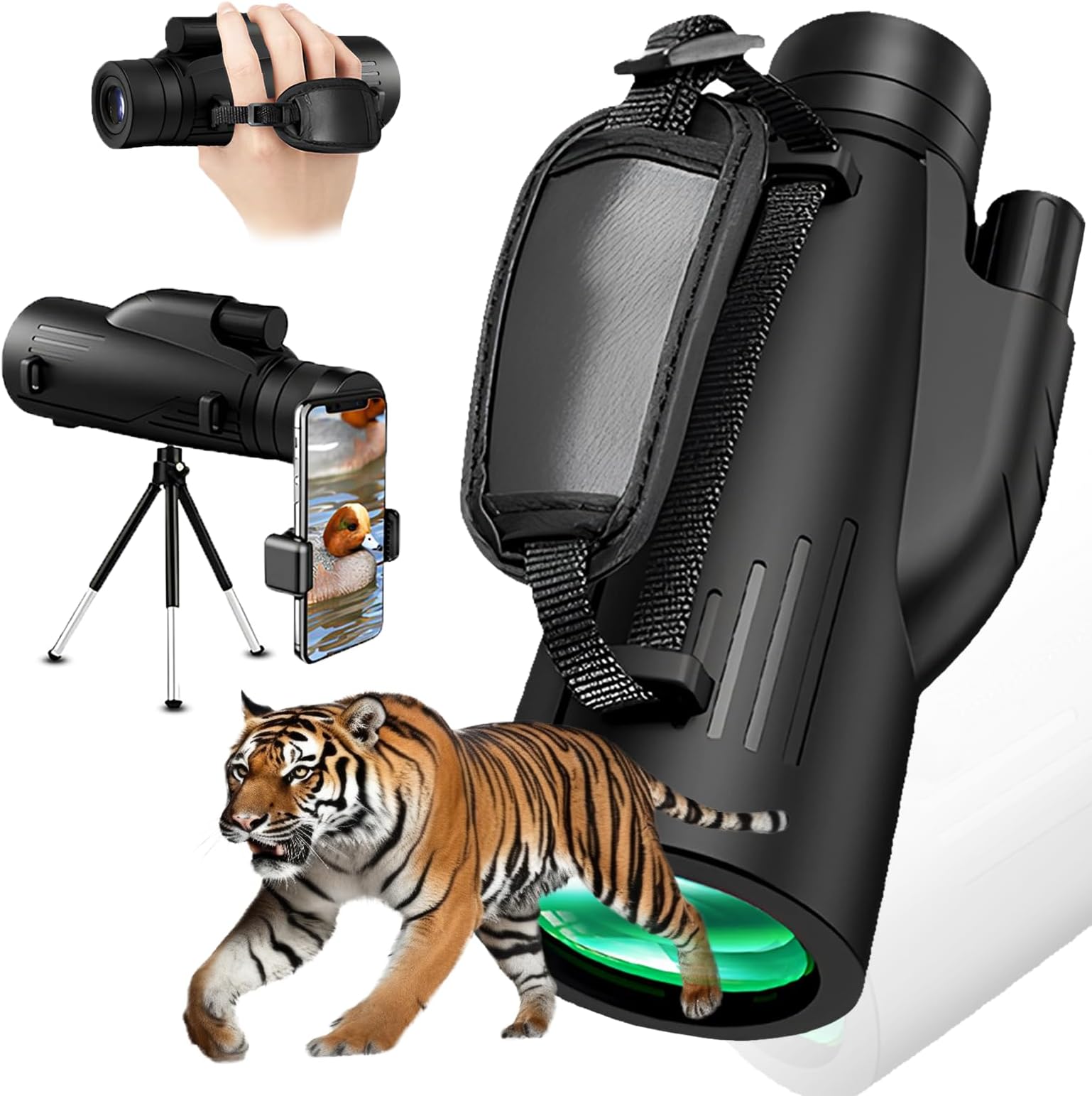 Amazon.com : HDAJY Monocular Telescope, Upgrade 30 x 25 HD Monoculars ...