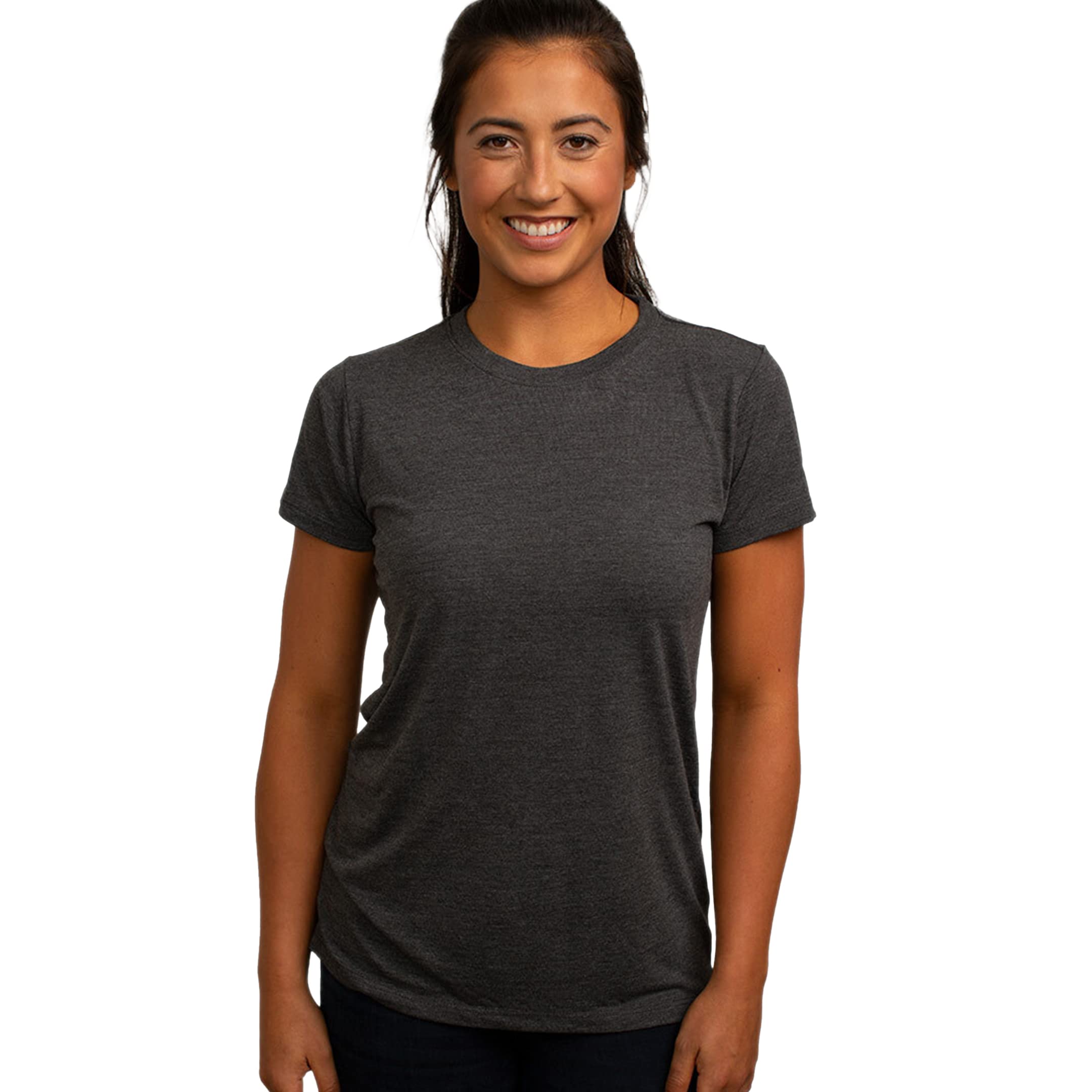 Cariloha Women's Bamboo Athletic Crew - Moisture Wicking Workout T Shirt