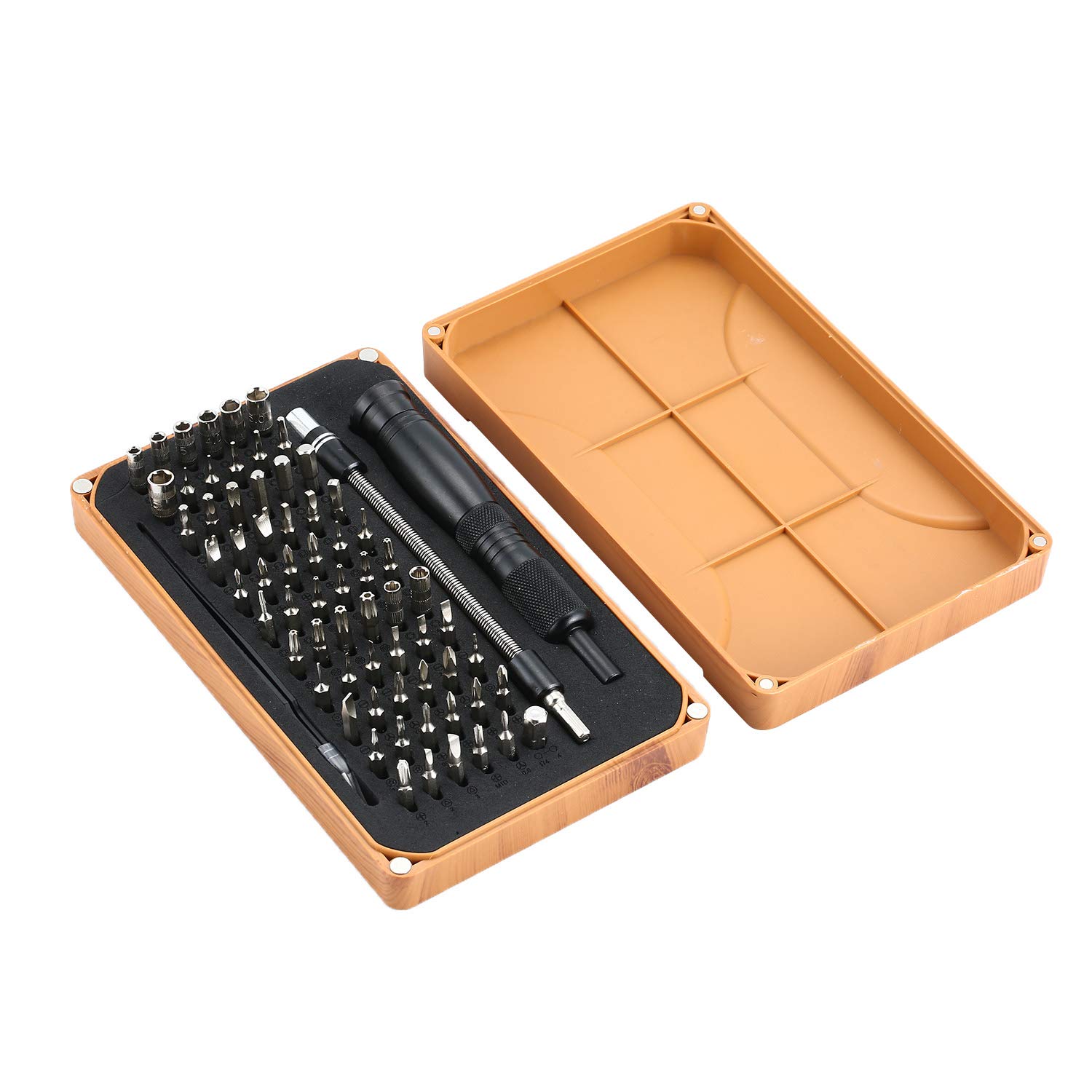 Buy 69pc Screwdriver Set Series Mini Grip Cross Point Hex Slotted Tip ...