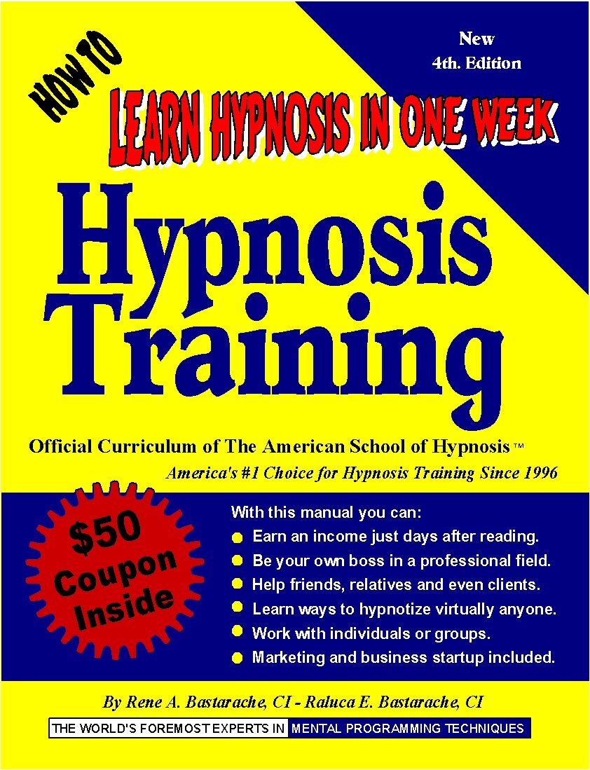 How to Learn Hypnosis in One Week - Hypnosis Training Manual eBook ...