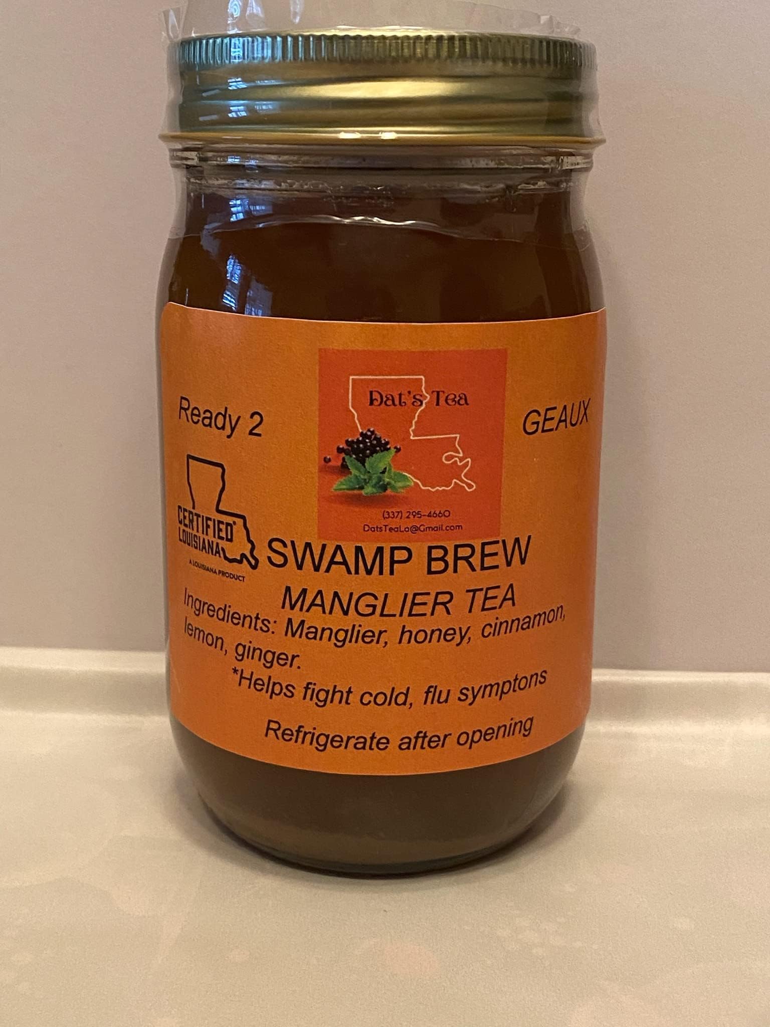 Amazon.com : Swamp Brew "Manglier Tea" : Grocery & Gourmet Food