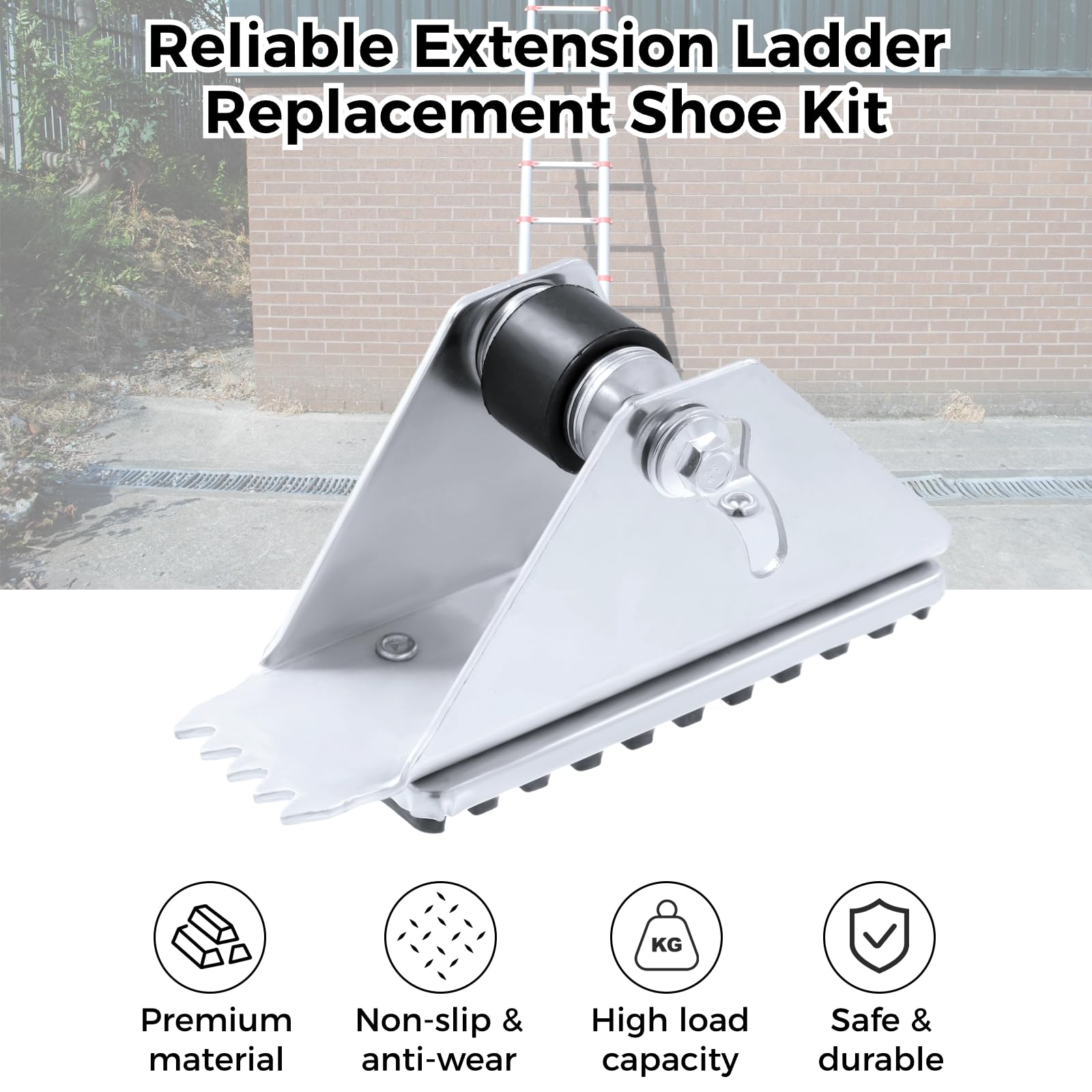 Postextension Ladder Feet Replacement