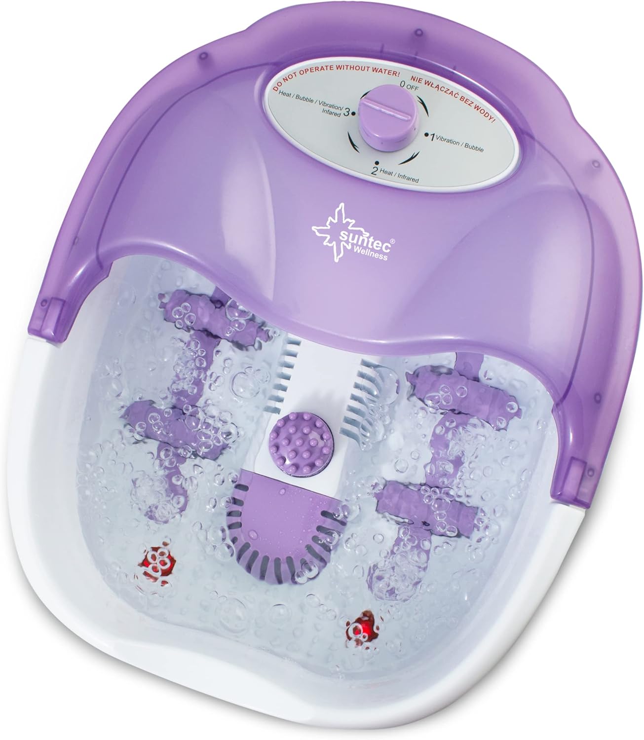 SUNTEC Foot Bath FMA-8656 Comfort - Wellness Foot Massager for Relaxing ...