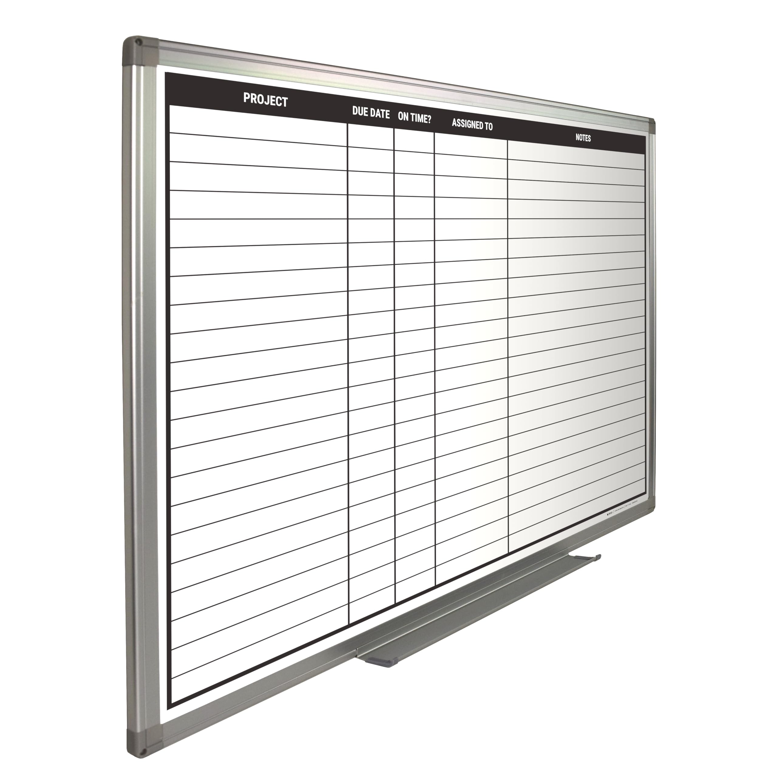 Project Management Dry Erase Boards Project Control Whiteboard | Show