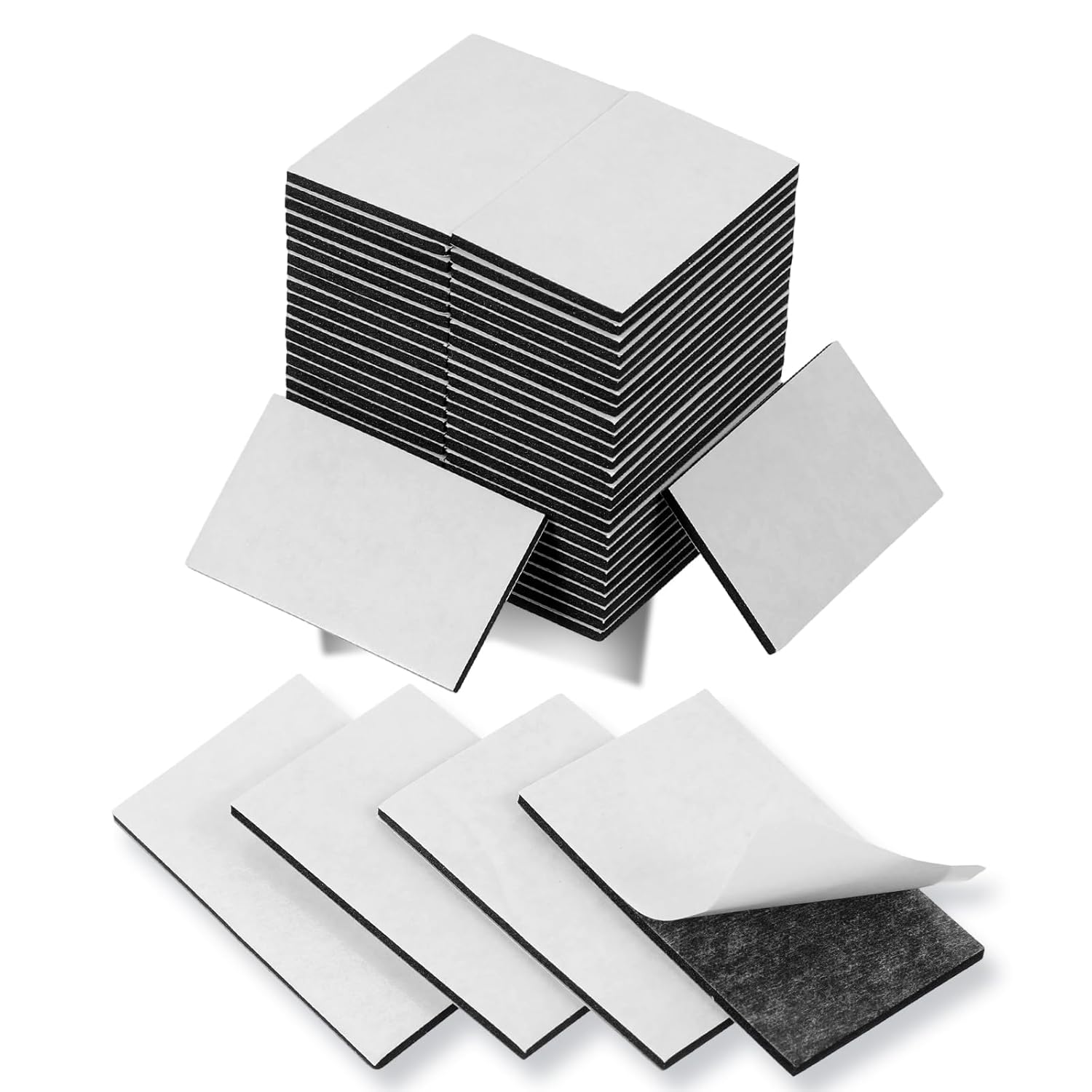Amazon.com: 50 Pcs Double Sided Foam Tape, Heavy Duty Mounting Tape ...
