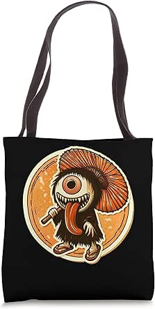 Amazon.com: Japanese Folklore Kasa Obake Creepy Monster Japan Tote Bag ...