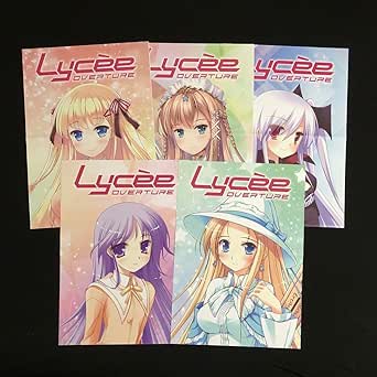 Amazon.co.jp: lycee リセ うぃんどみる 短冊ポスター 5枚セット : おもちゃ