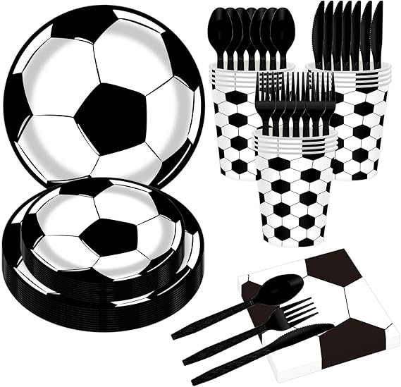 Amazon.com: PUEVENYI 168pcs Soccer Themed Decorations - Soccer Party ...