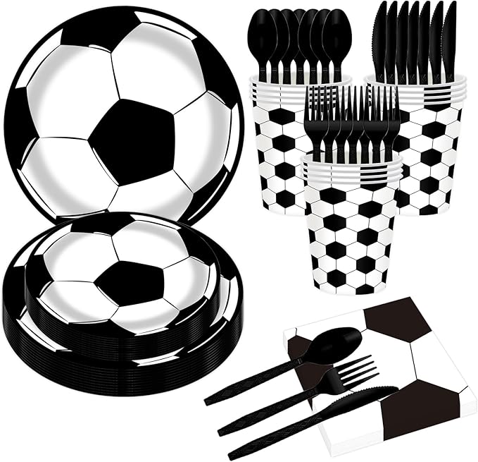Amazon.com: PUEVENYI 168pcs Soccer Themed Decorations - Soccer Party ...