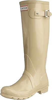 Hunter Original Gloss Tall, Bottes femme - Beige, 39 EU : Amazon.fr: Mode