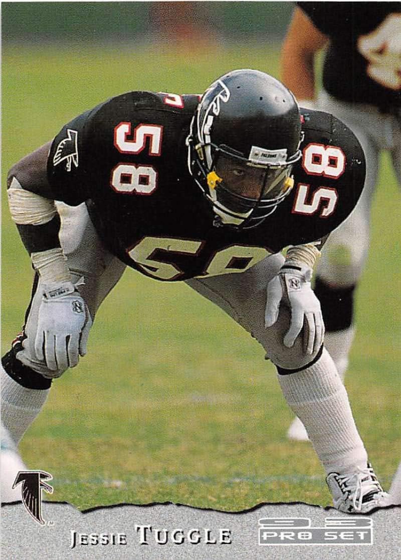 Amazon.com: 1993 Pro Set Football #70 Jessie Tuggle Atlanta Falcons ...