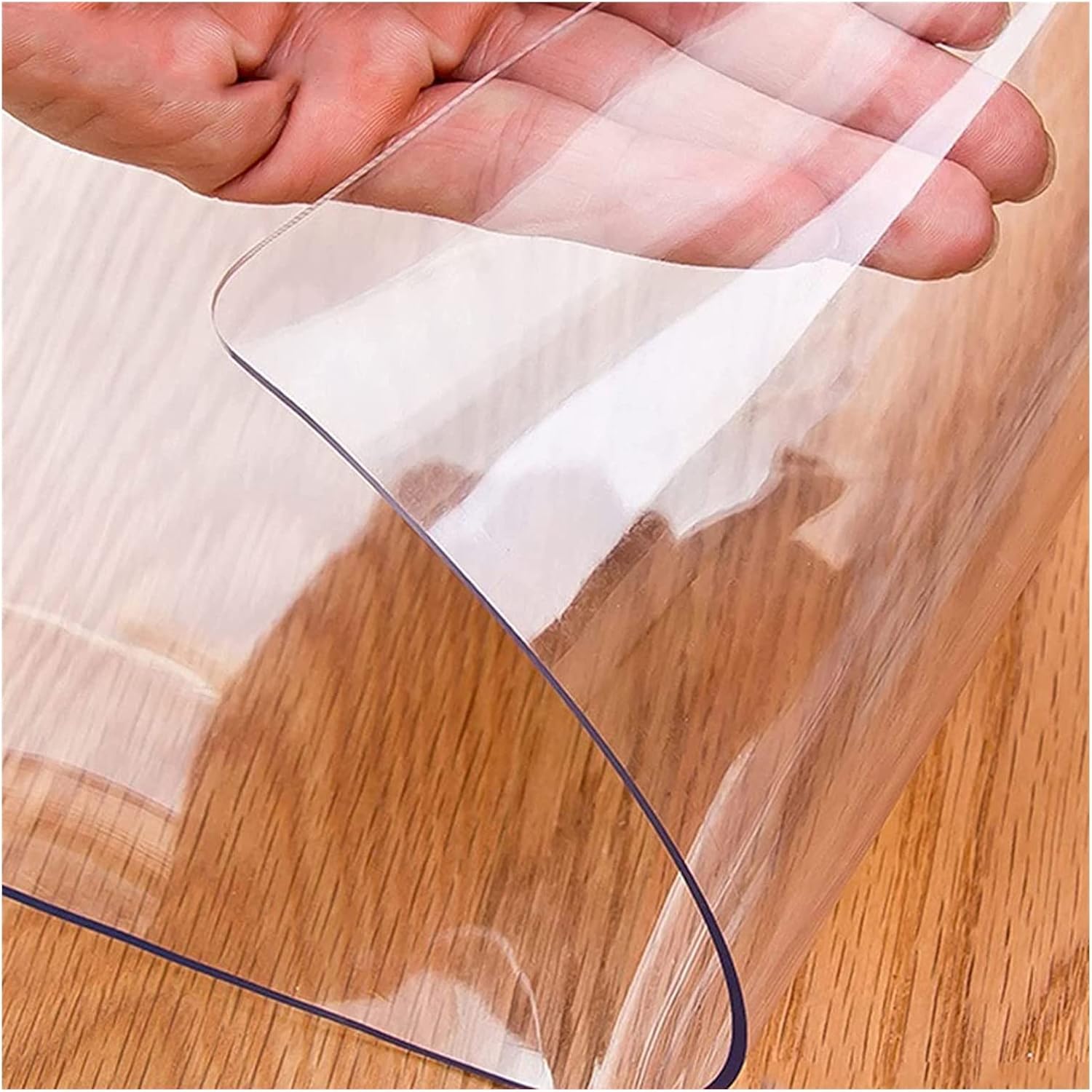 Heavy Duty Clear Vinyl Floor Protector - Waterproof Plastic Mat for ...