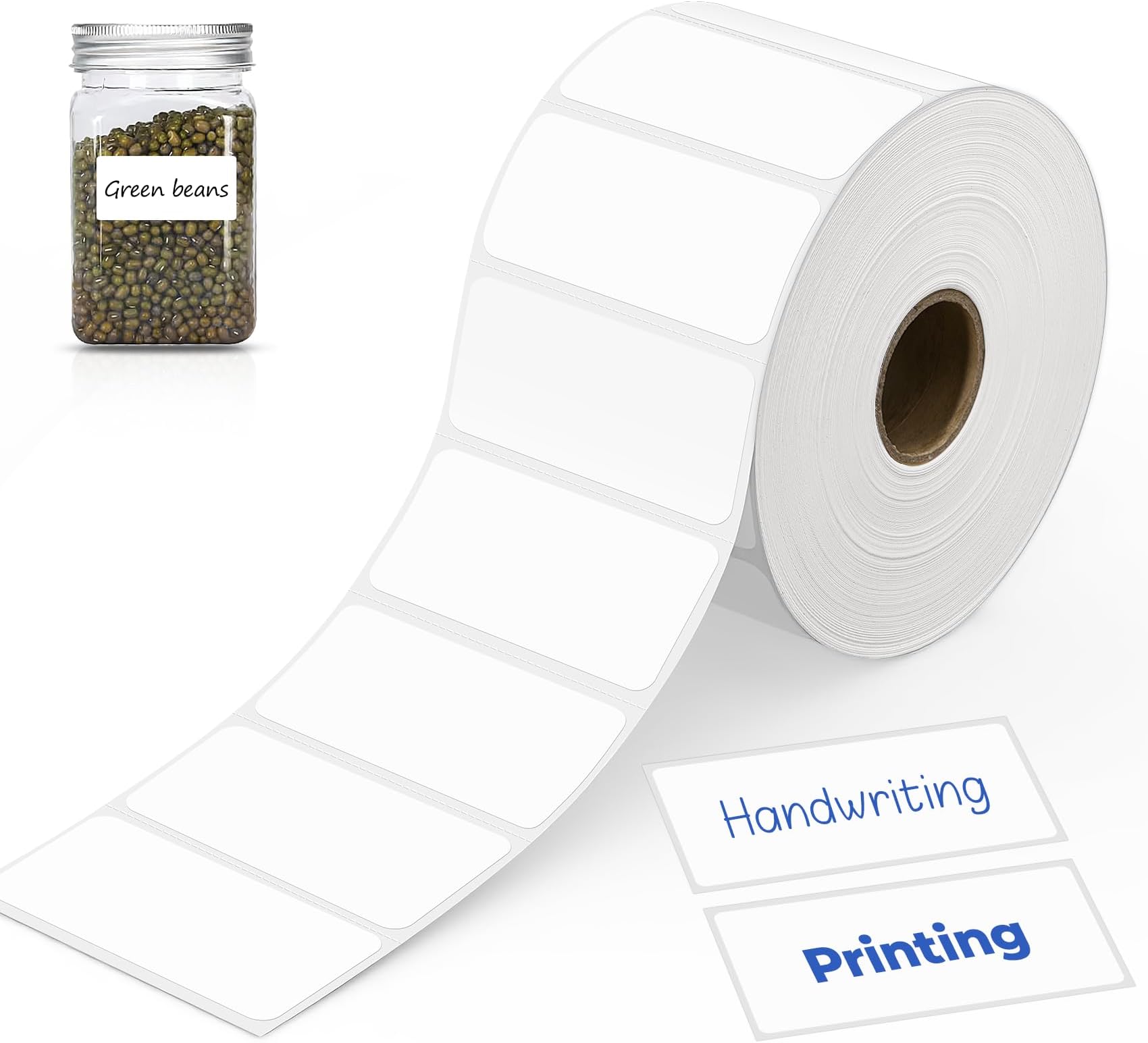 Self Adhesive Address Mailing Labels on a Roll, 500 Per Roll, 100x75mm ...