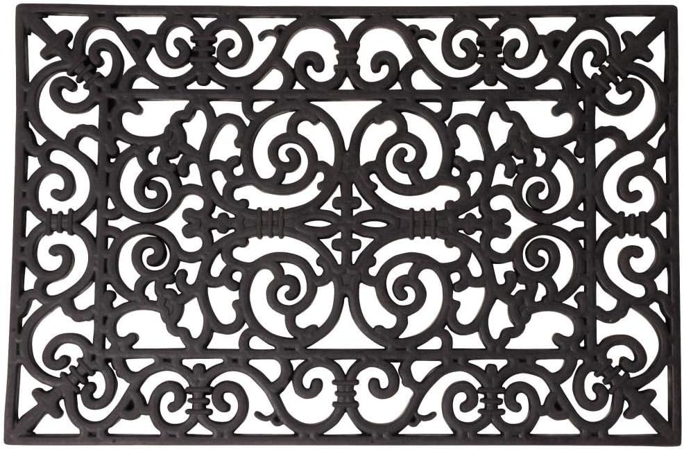 Amazon.com : Esschert Design Rubber Doormat, Rectangle 27.5 Inches x 17 ...
