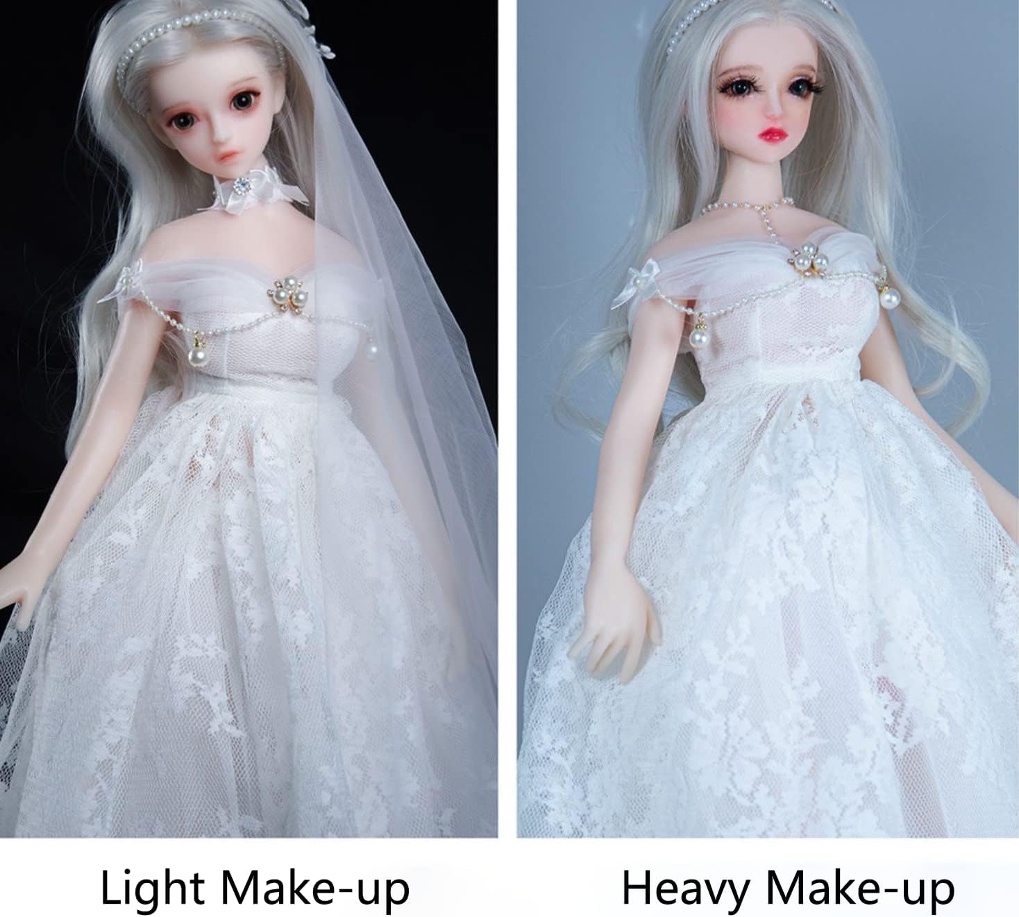 Junying Snow 15 Female Seamless Action Figure - Jydoll 60cm Flexible ...