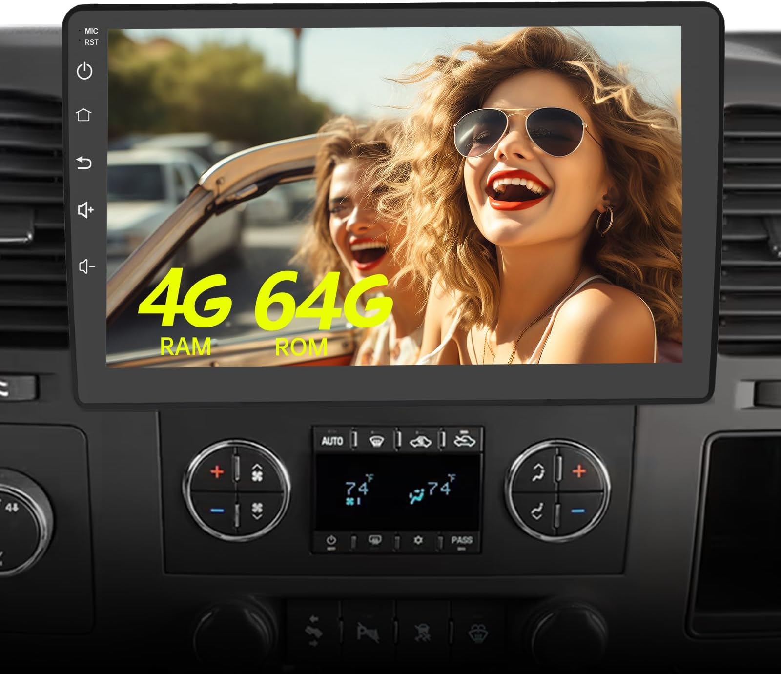 Amazon.com: 4+64GB Qualcomm Car Radio Stereo for Chevy Chevrolet ...