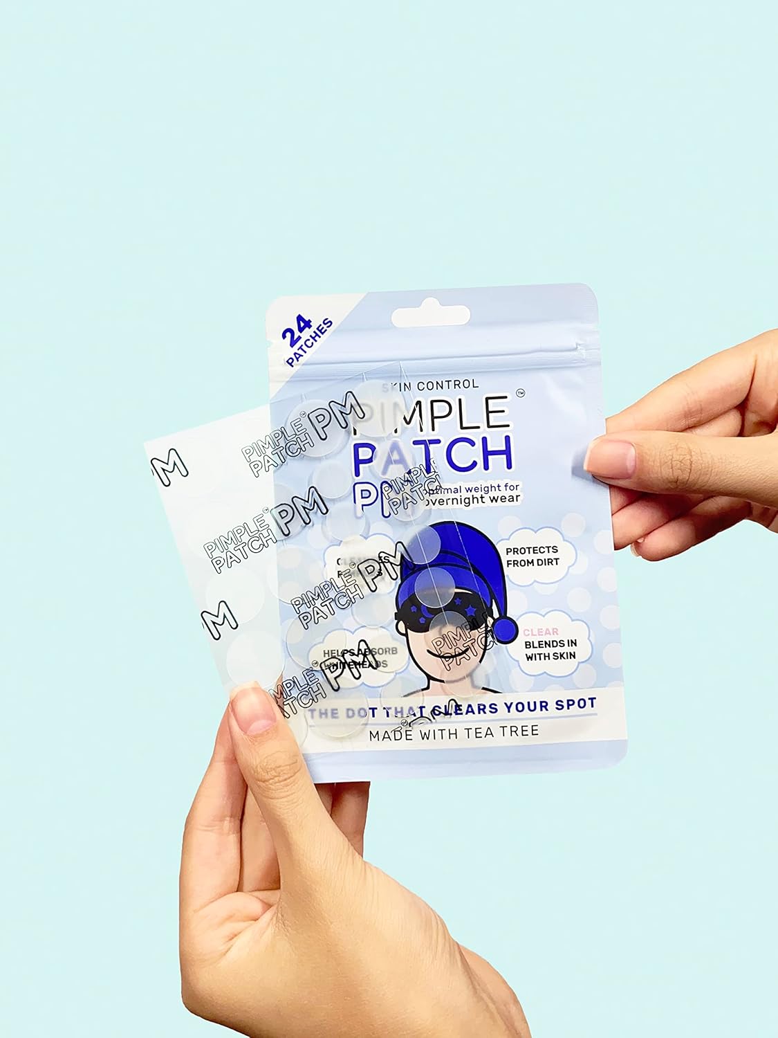 Skin Control Pimple Patch PM Nighttime Pack, 24 unidades – Yaxa Colombia