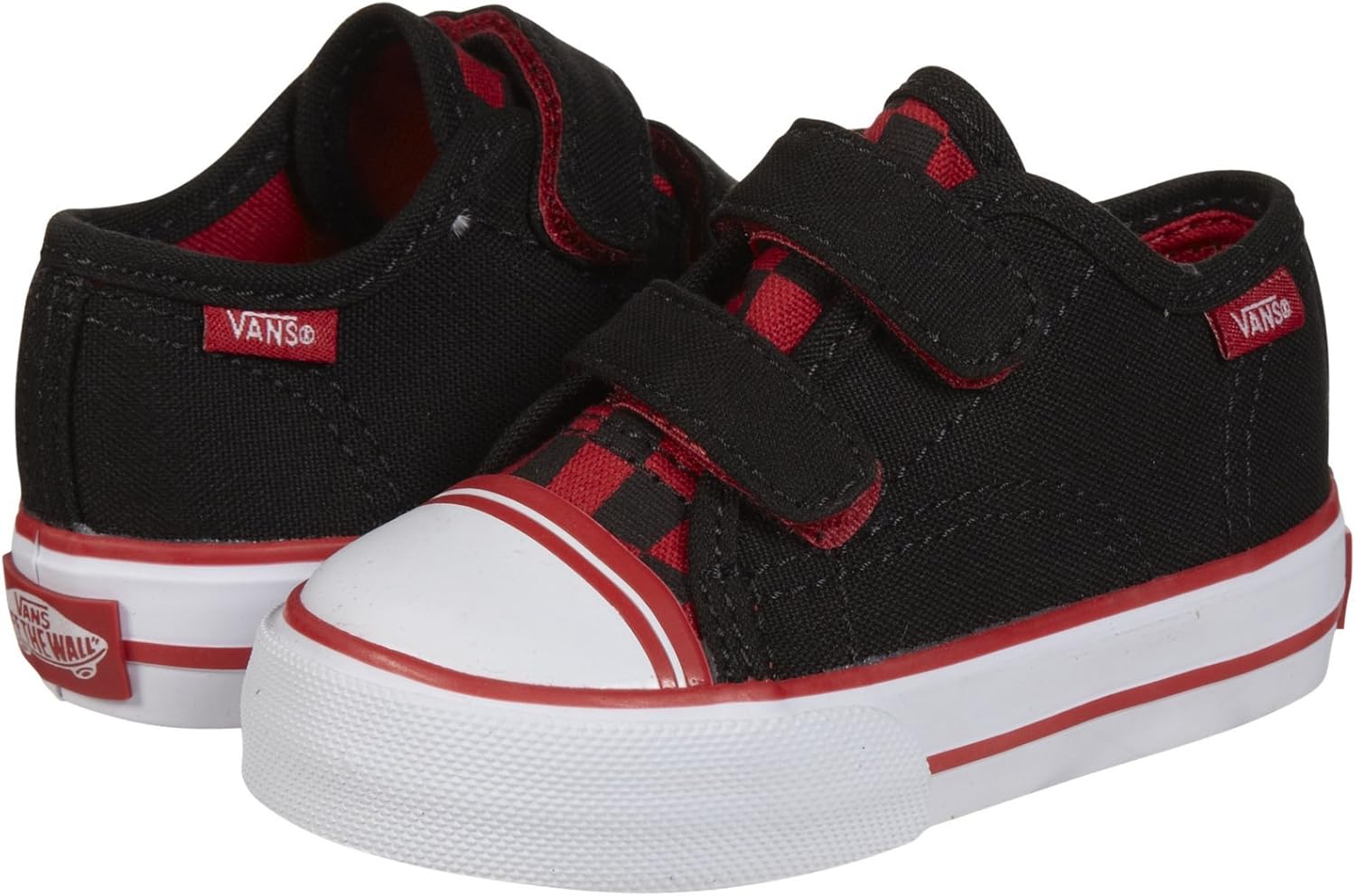 Amazon.com | Vans Boys' Big School - Black/Formula One - 7 | Sneakers