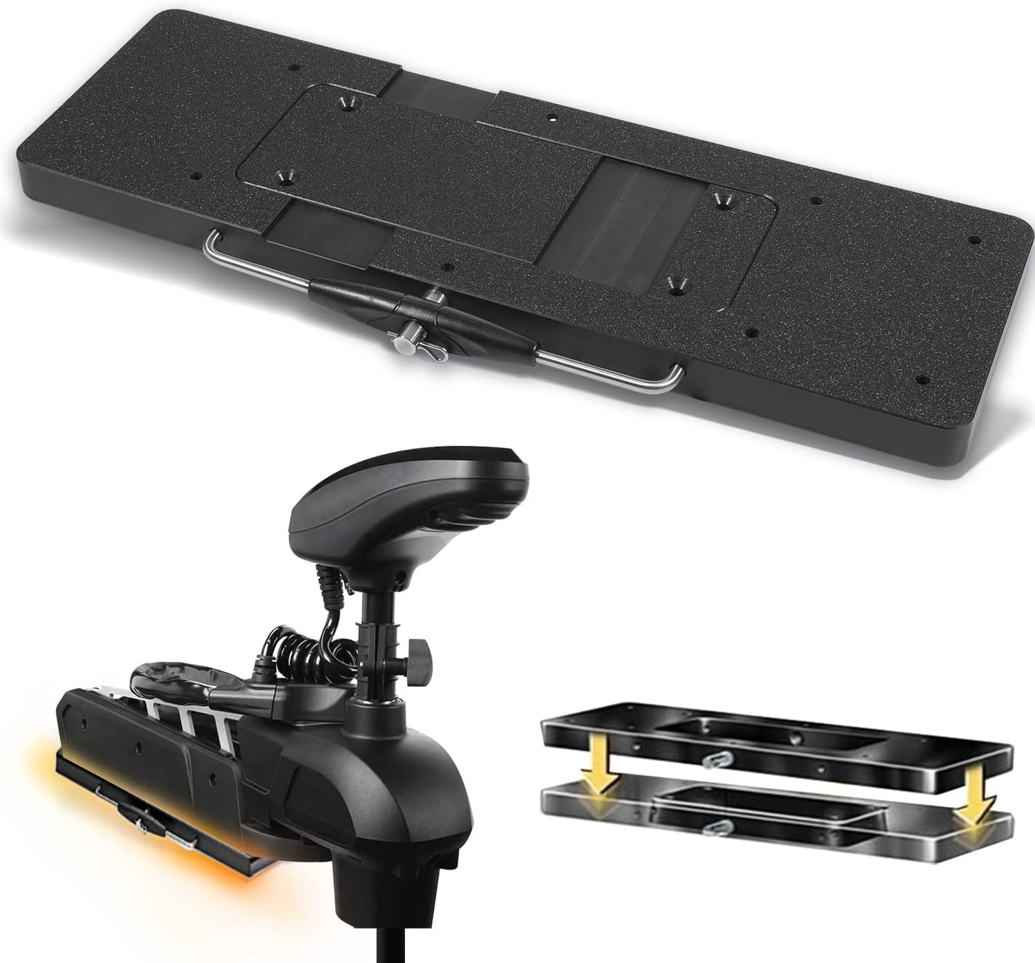 Amazon.com: for Minn Kota 1854023 MKA-23 Quick Release Bracket, Fits ...