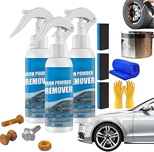 Amazon.com: Car Rust Remover Spray, Rust Remover for Automobile Wheels ...