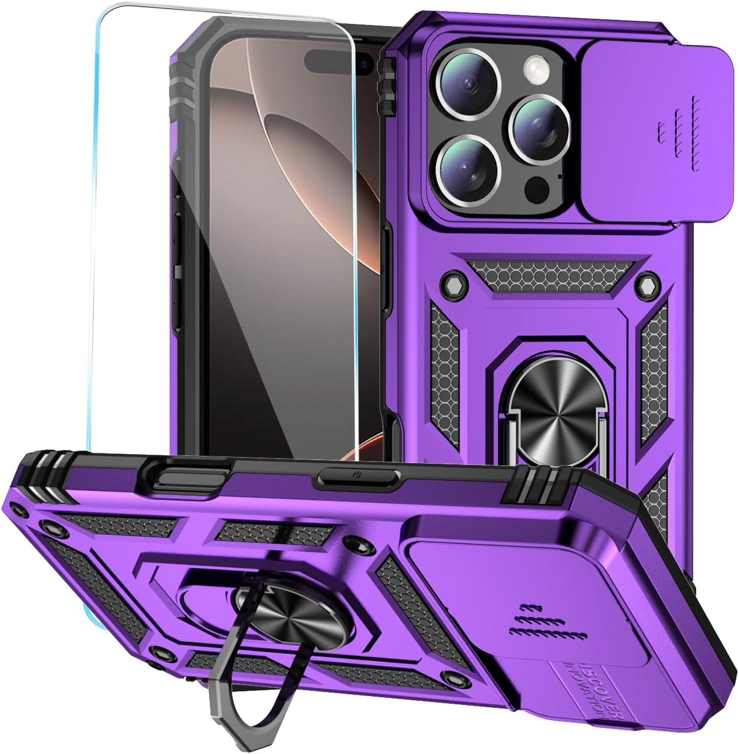 Amazon.com: SunStory Phone Case for iPhone 16 Pro Max Case with HD ...