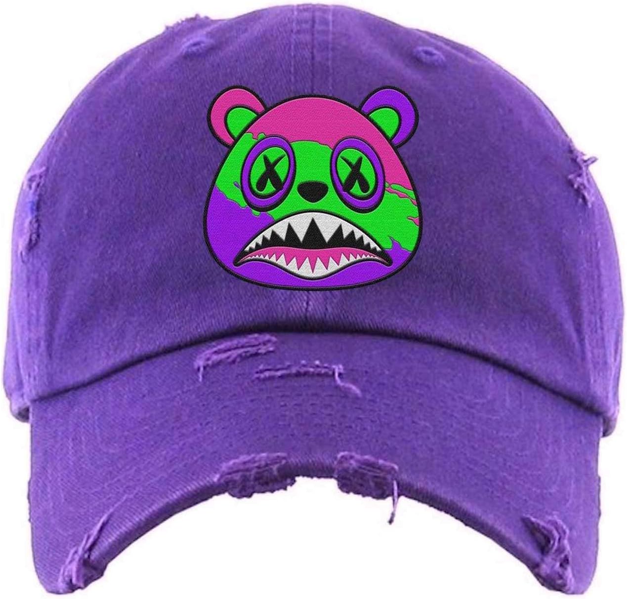 Baws 80s Splash Strapback Hat (Purple, One Size) at Amazon Men’s ...