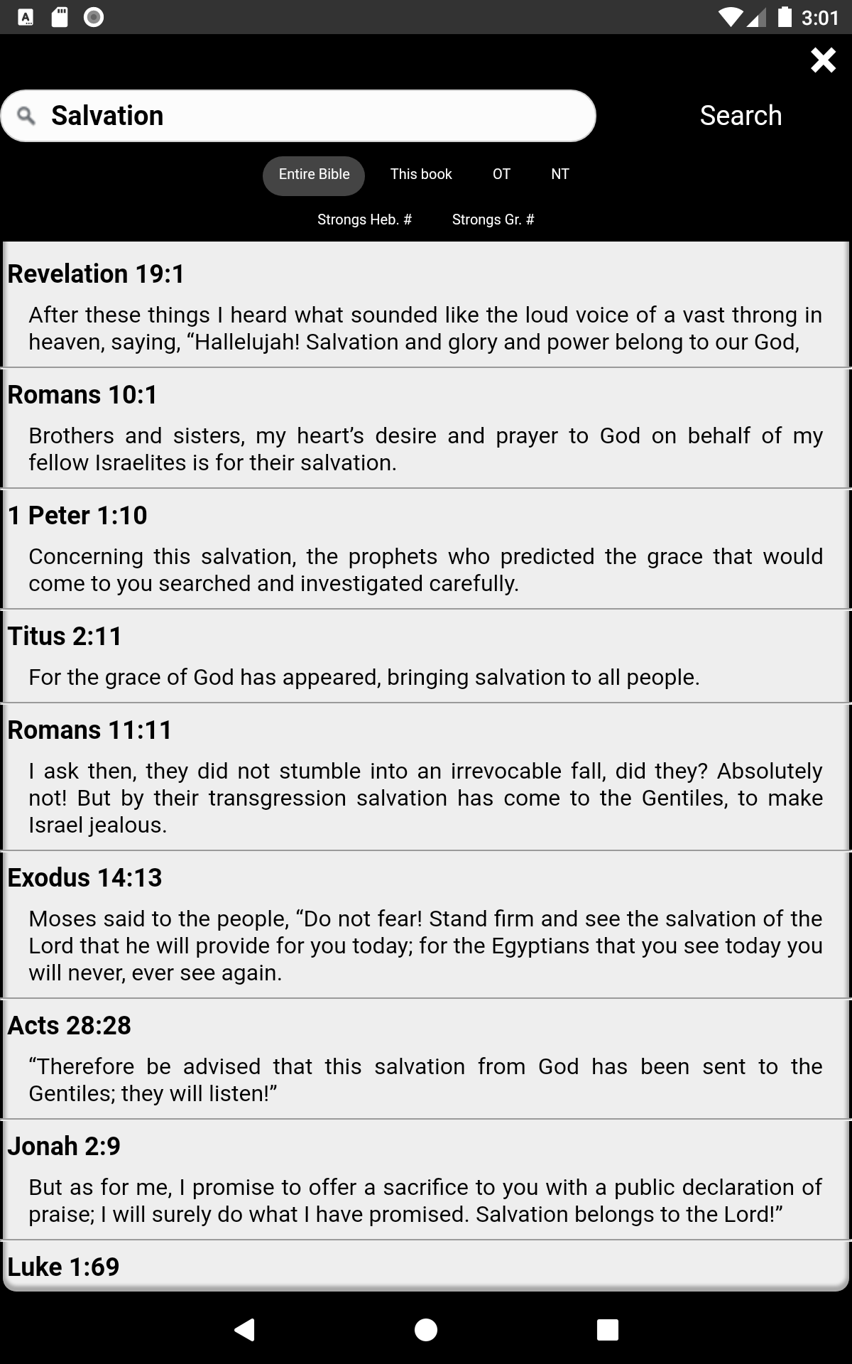 Touch Bible Loaded (Audio Bible) - App on Amazon Appstore