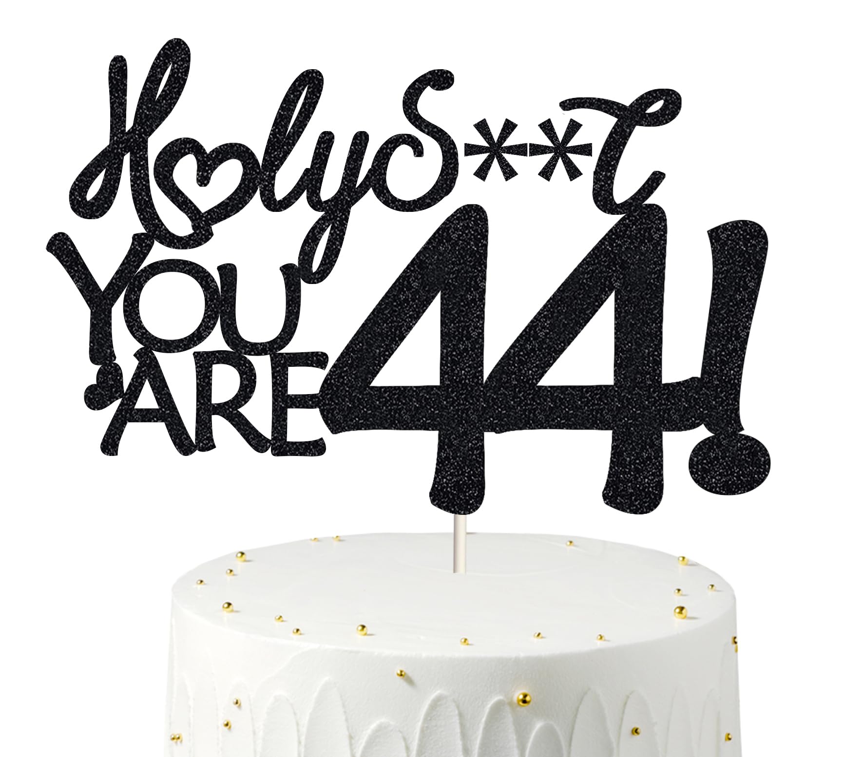 Snapklik.com : Happy 44th Birthday Cake Topper 44 Birthday Cake Toppers ...