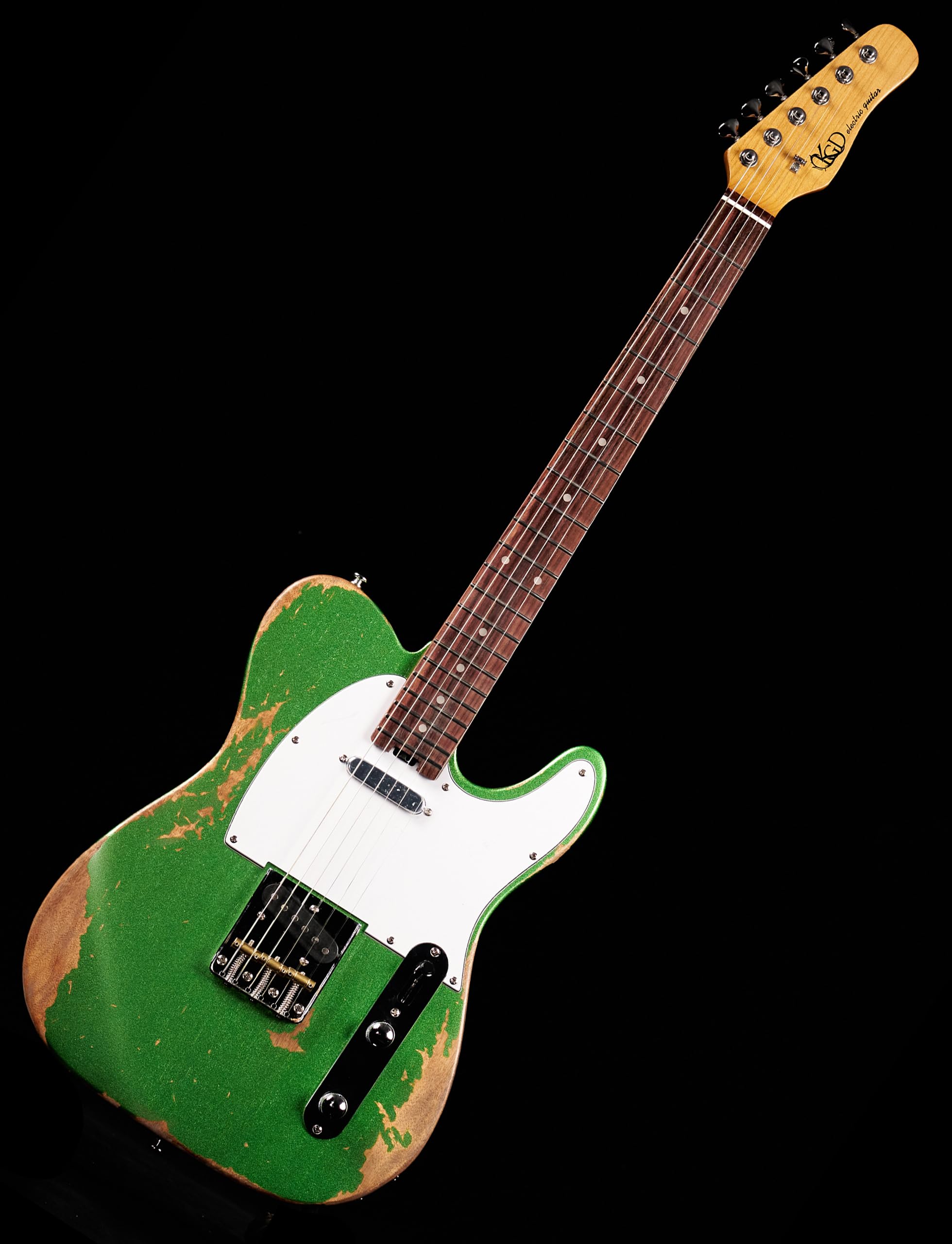 Snapklik.com : Relic Electric Guitar Mahogany Body Carbonized Maple ...