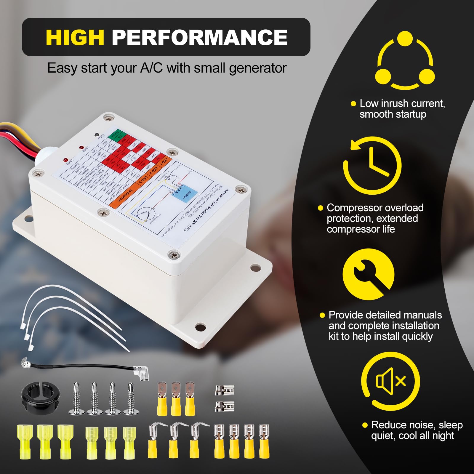 Snapklik.com : Soft Start Kit For RV Air Conditioner