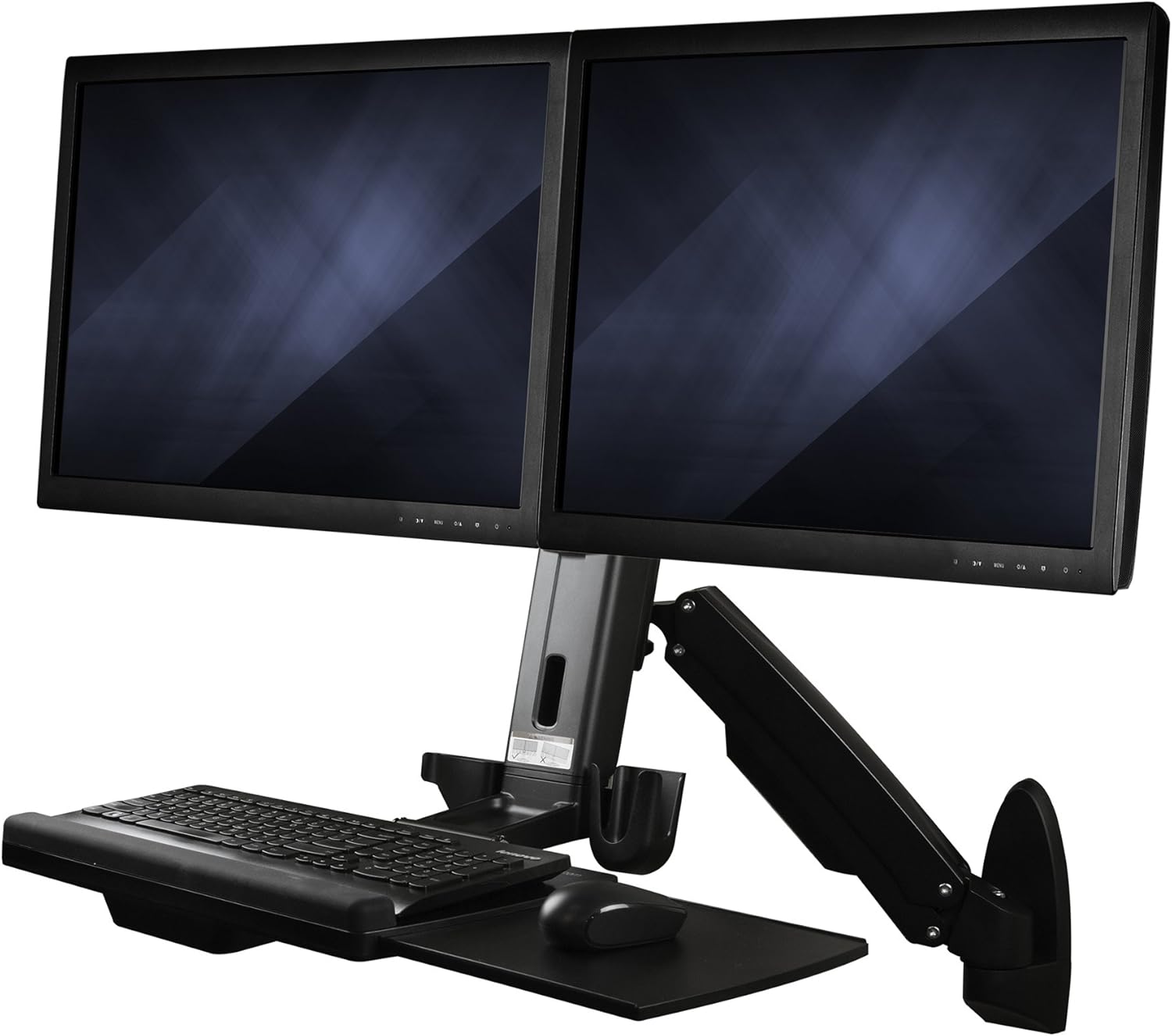StarTech.com Wall Mount Workstation - Articulating Full Motion Standing ...