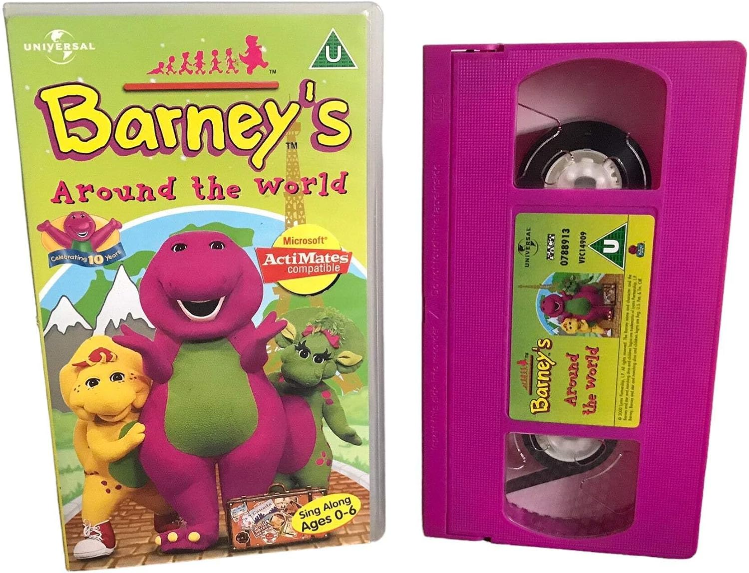 Barney-Around the World [VHS] : Amazon.de: Electronics & Photo