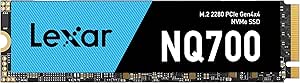 Lexar NQ700 2TB M.2 NVMe SSD PCIe Gen4 Up to 4500MB/s Read 3000MB/s ...