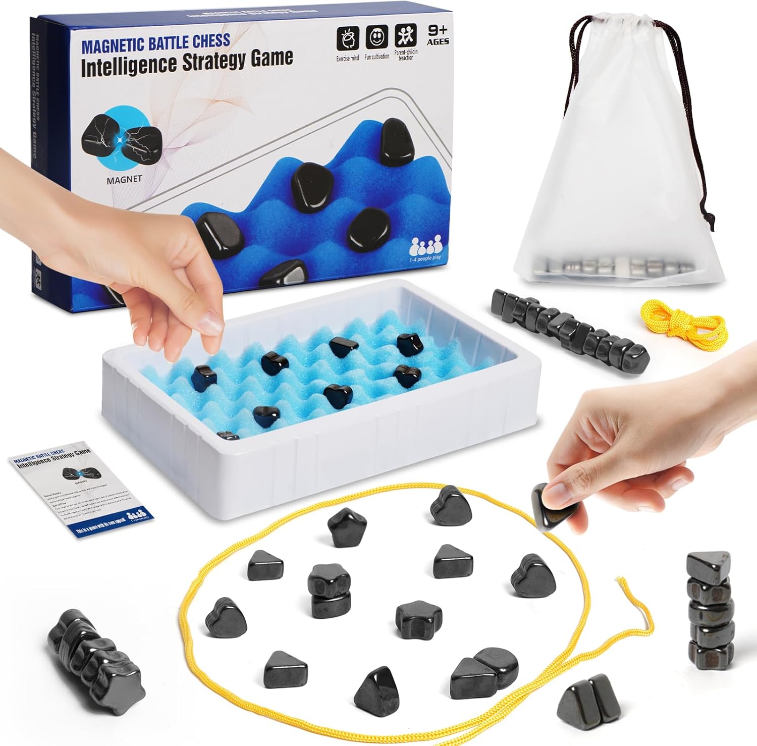 Magnetic Chess Game with Two Game Modes Magnetic Chess Game for ...