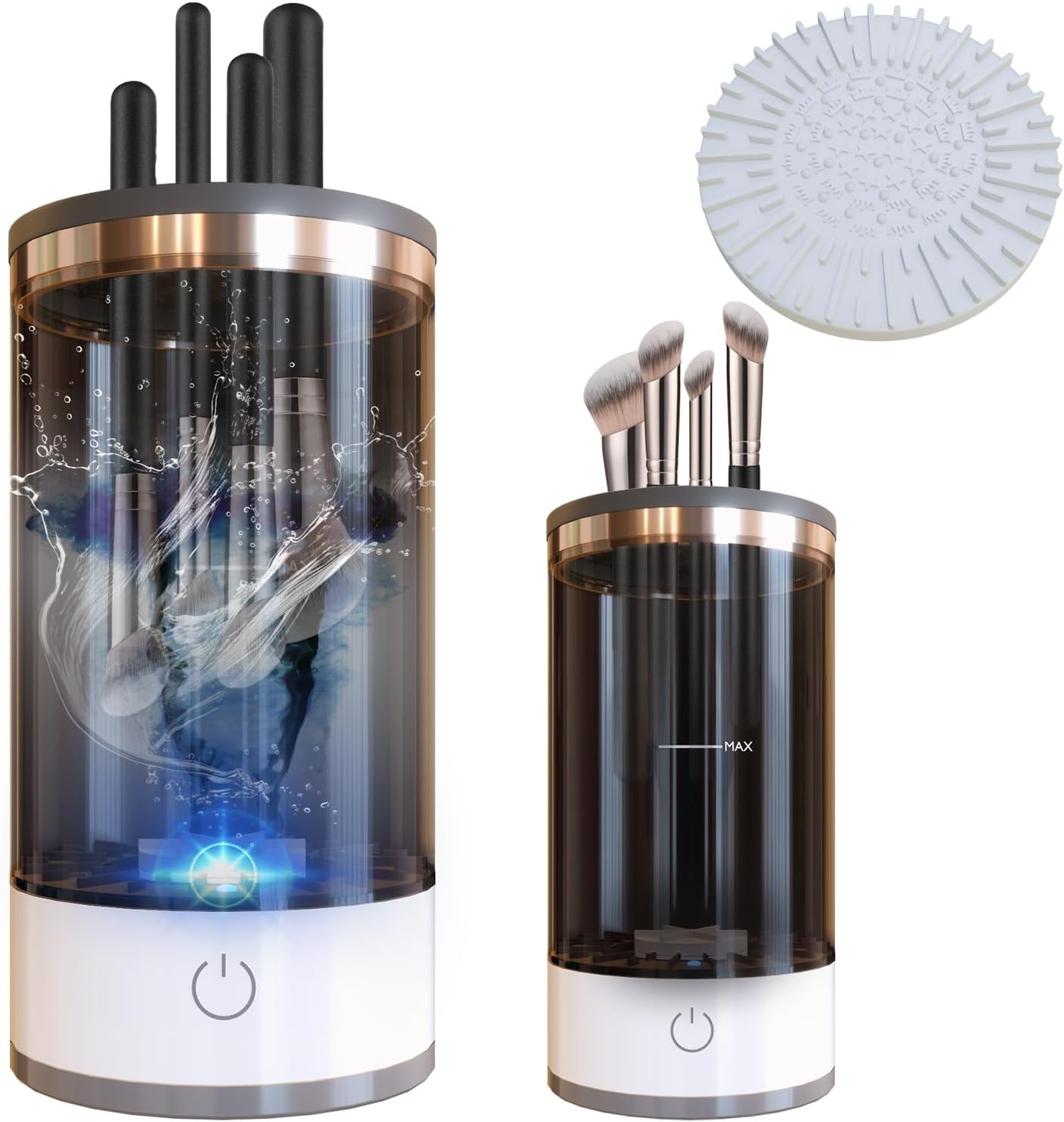 Amazon.com: Electric Makeup Brush Cleaner, Automatic Electric Makeup ...