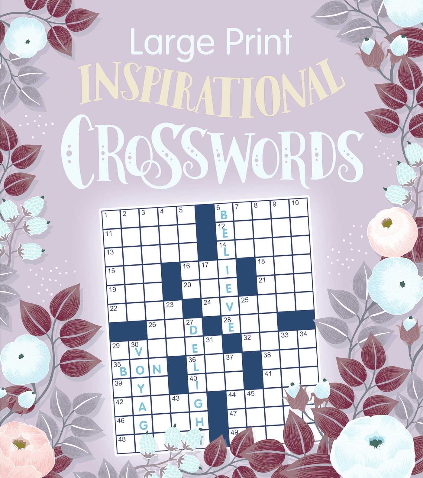 Amazon.com: Large Print Inspirational Crosswords (Large Print Puzzle ...