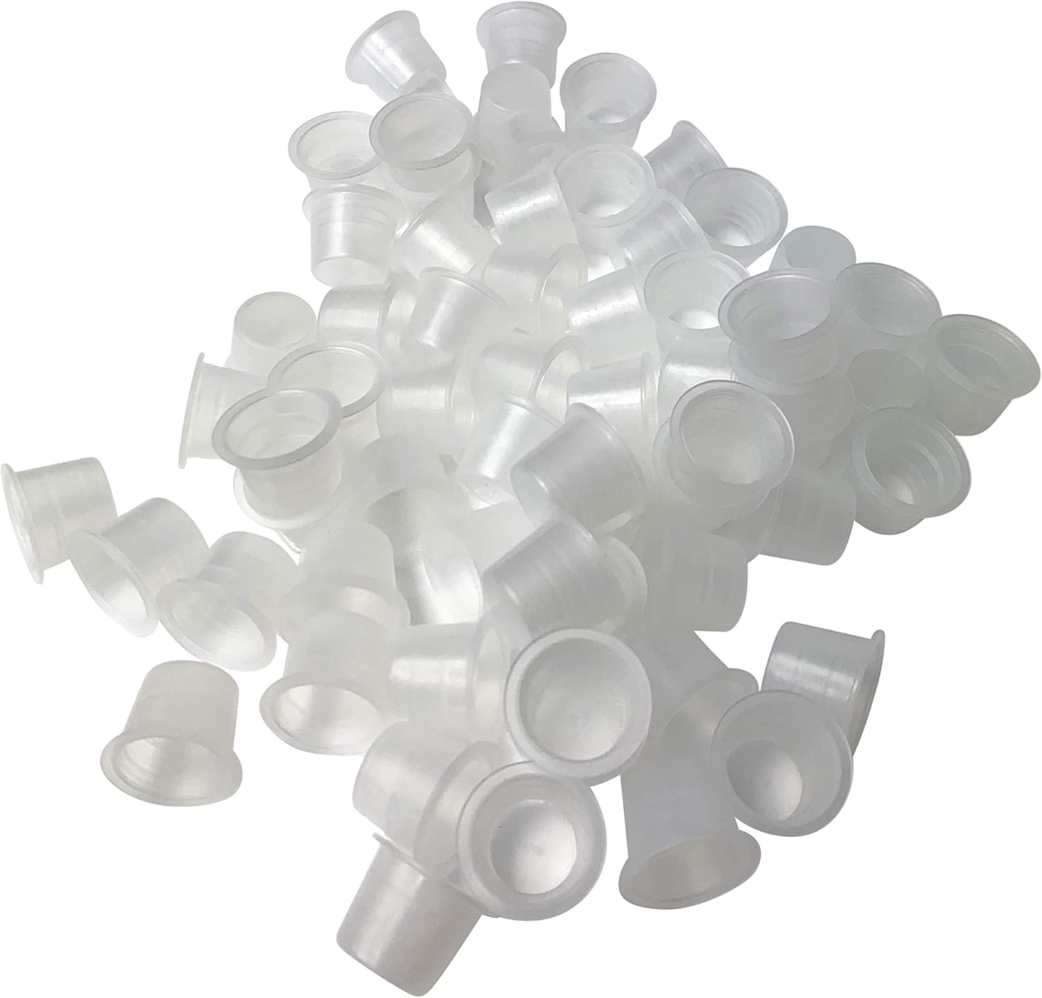 DCTattoo 100 Premium Tattoo Ink Cups Caps Pots – Small (10 X 9Mm ...